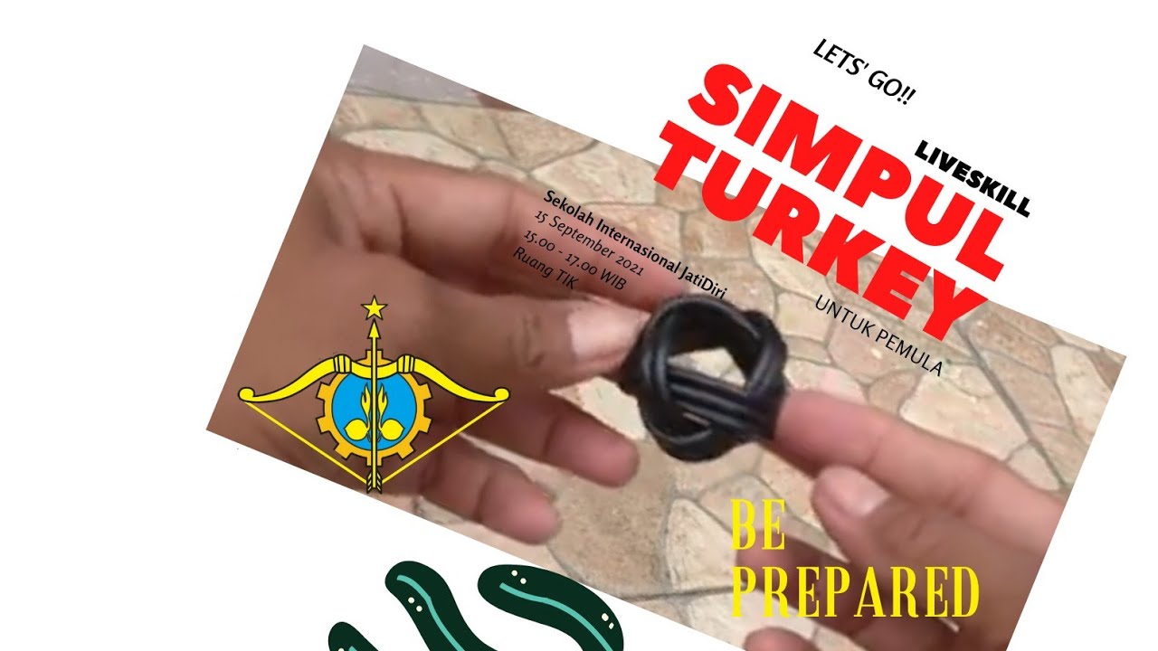 Cara membuat simpul turki - YouTube
