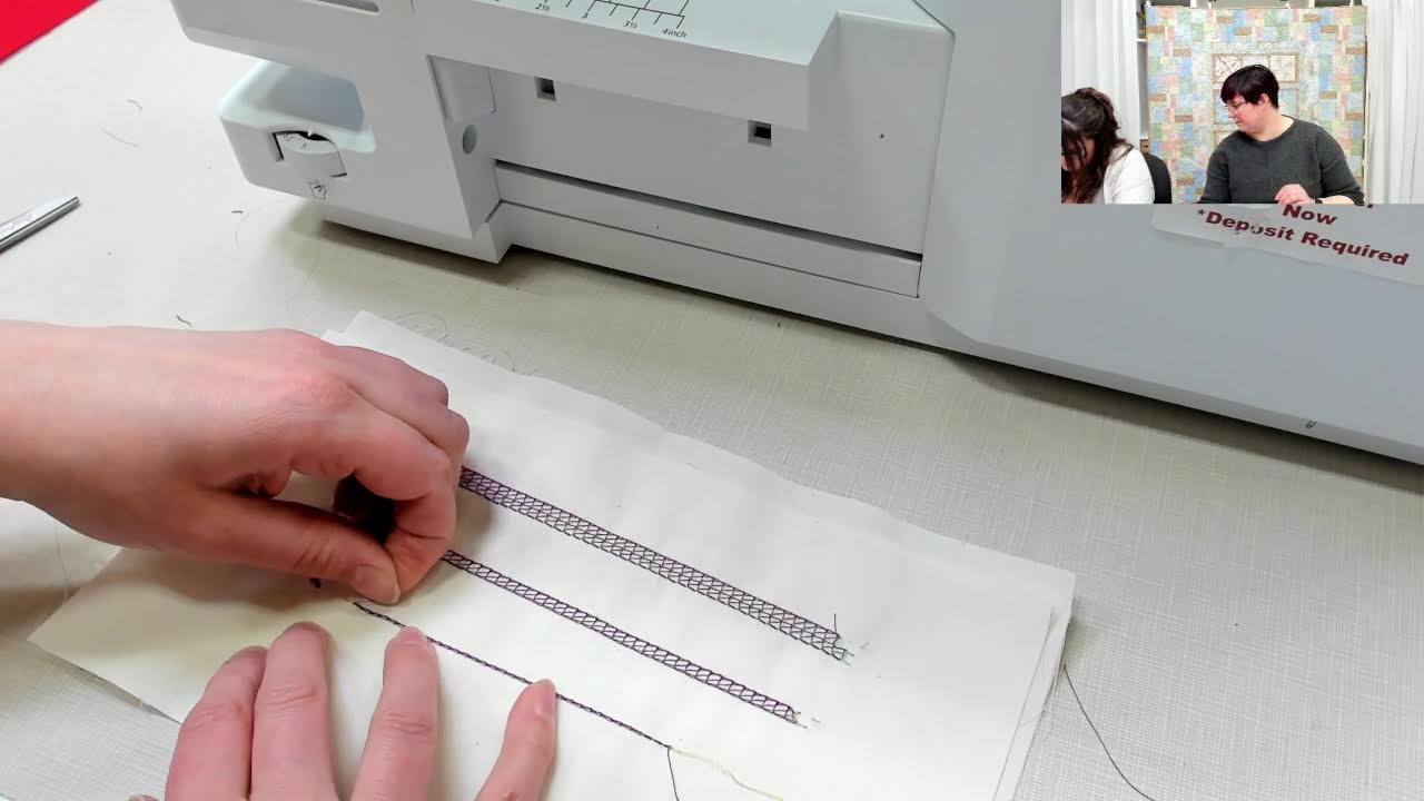 Basic Coverstitch Stitches - 3 or 4 Thread Coverstitch and Chain Stitch ...