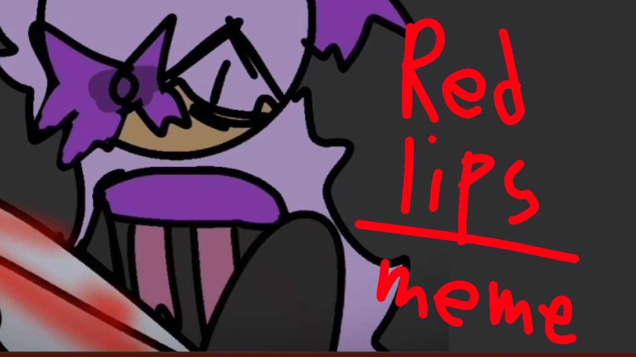 Red lips || meme Animation || Flipaclip || short video || lazy drawings - YouTube