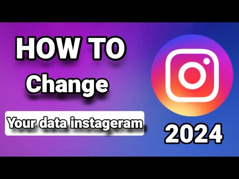 How to change your date of birth on Instagram 2024 - YouTube
