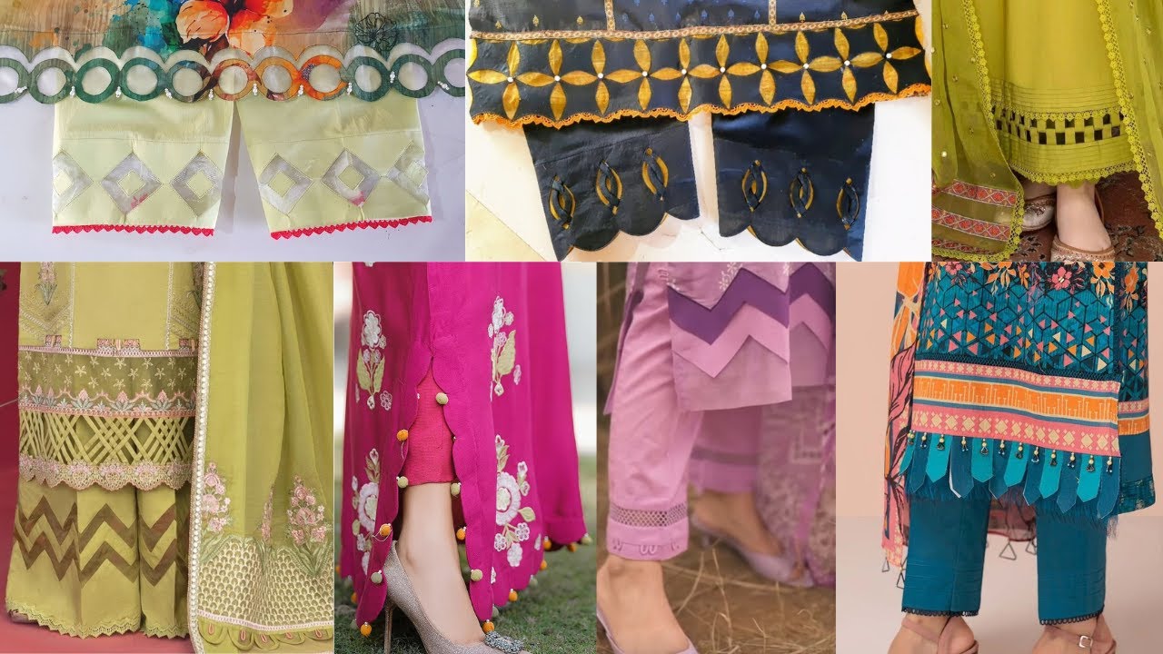 New Daman design 2025 || Stylish Chaak and Daman designs || Kameez ...