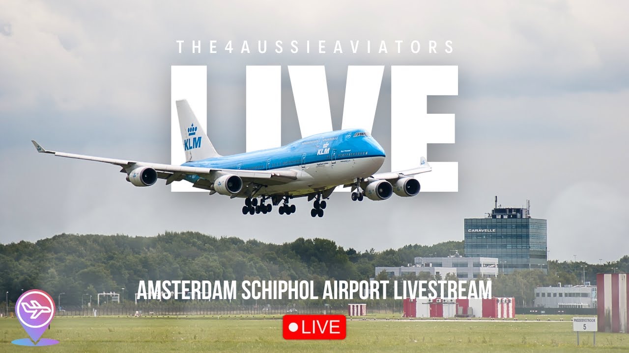 🔴747 HEAVEN Amsterdam Schiphol Airport LIVE PLANE SPOTTING | EHAM🔴 ...