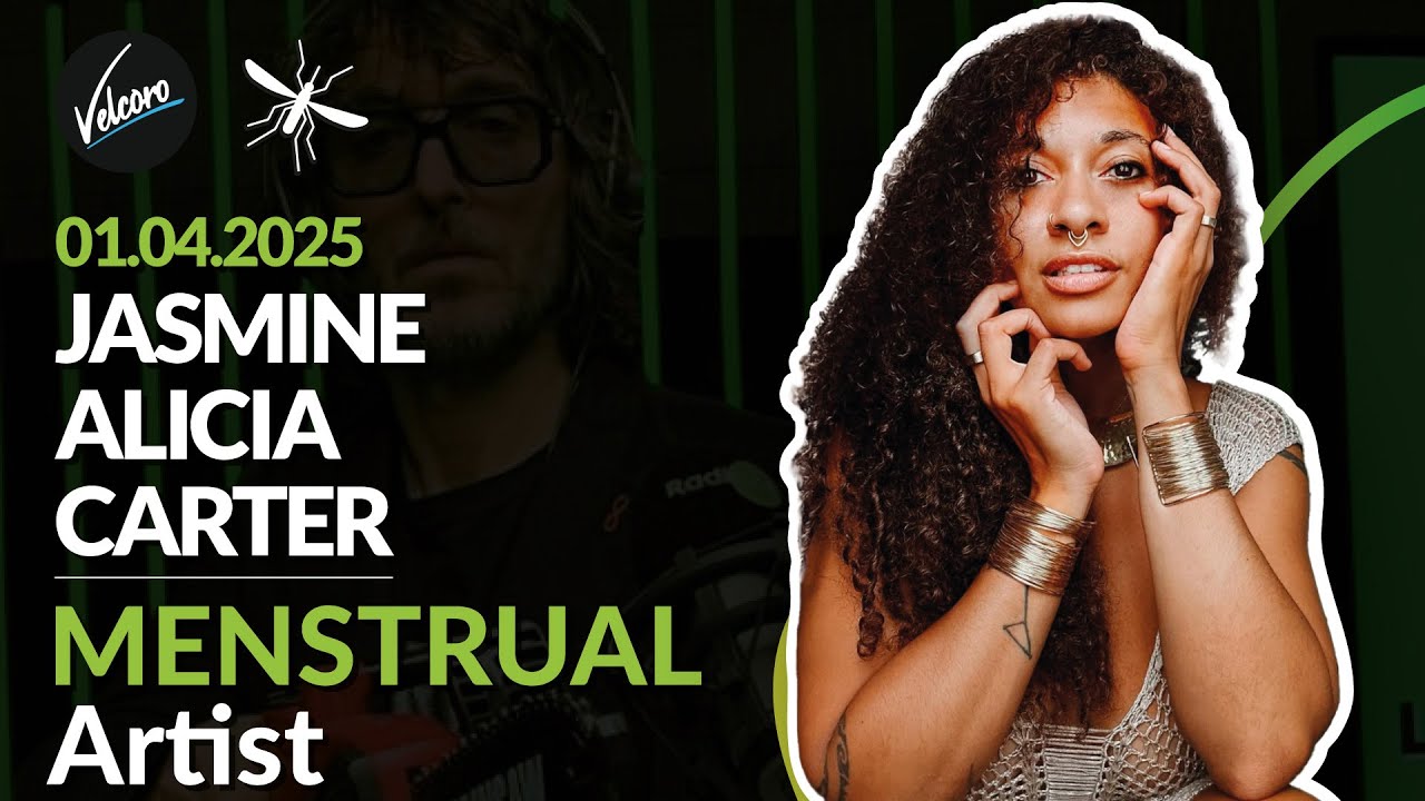 Jasmine Alicia Carter - Menstrual Artist - La Zanzara del 01.04.2025 ...