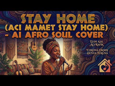Evde Kal (Acı Mamet Evde Kal) - AI Afro Soul Cover