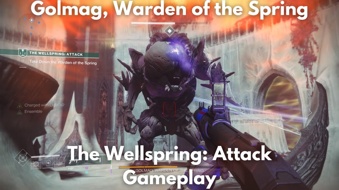 Golmag, Warden of the Spring, The Wellspring: Attack, Gameplay [4K ...