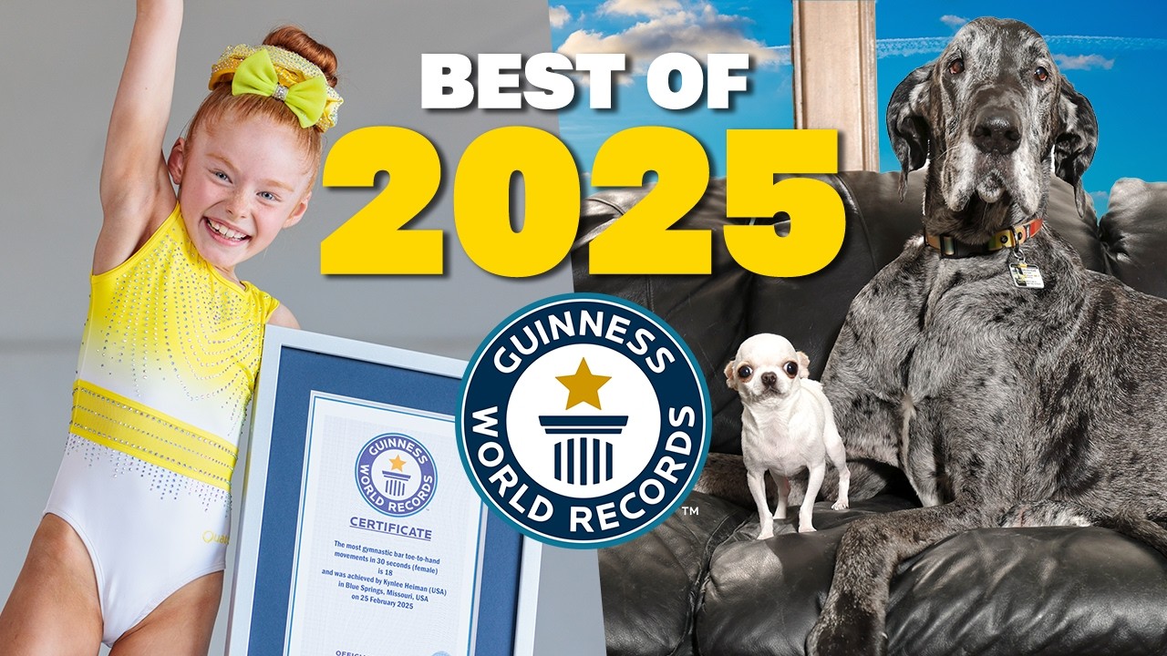Best World Records of 2025! | Guinness World Records - YouTube