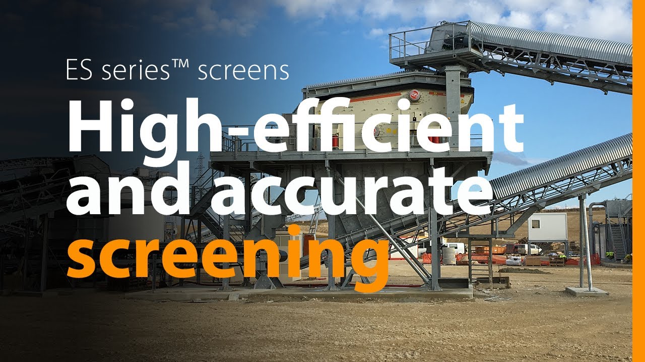 Metso ES Series™ horizontal screens - YouTube