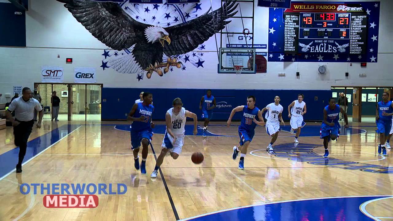 Georgetown Eagles Mike Hardge: The right way to rebound - YouTube