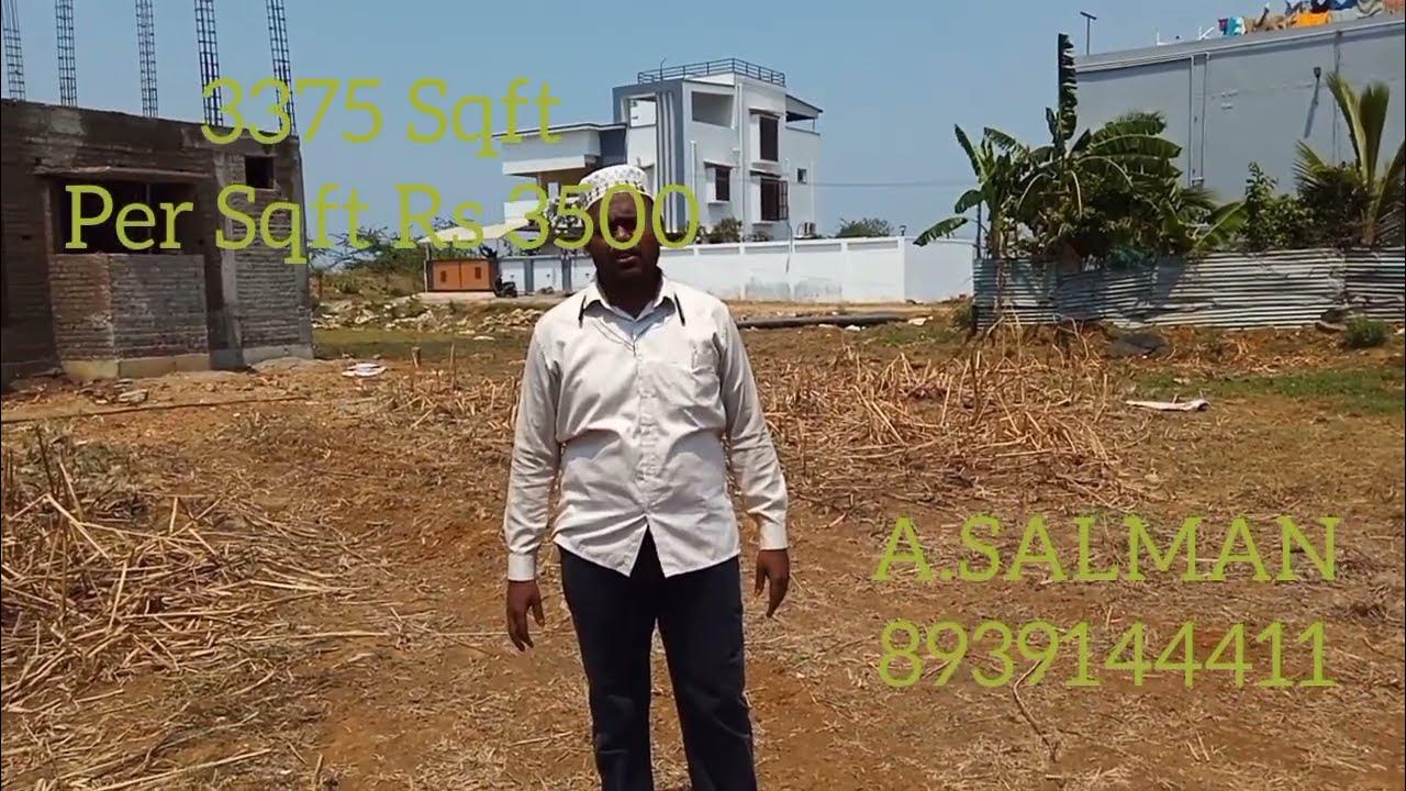 2505.DRJ Hospital Near.KOLATHUR Land Sale, 3375 Sqft, CMDA Approved, Per Sqft Rs 3500 Only ...