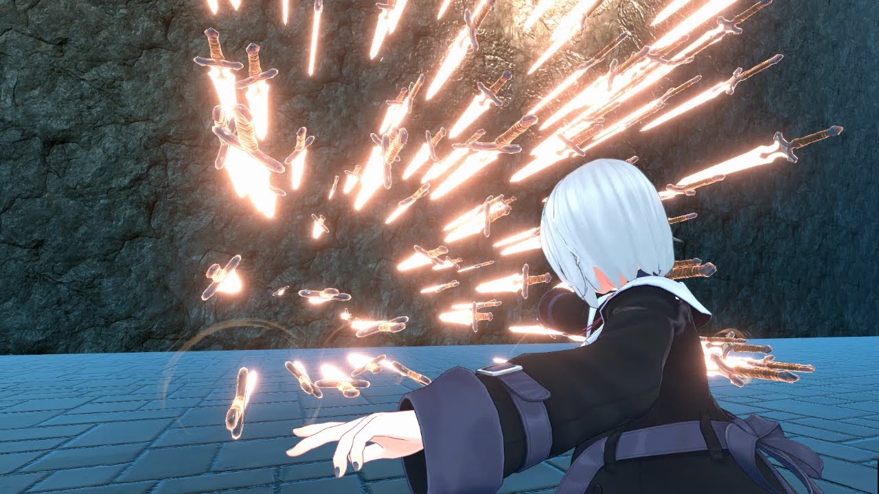 【VRChat/MA】Elder Wand & Sword Magic - YouTube