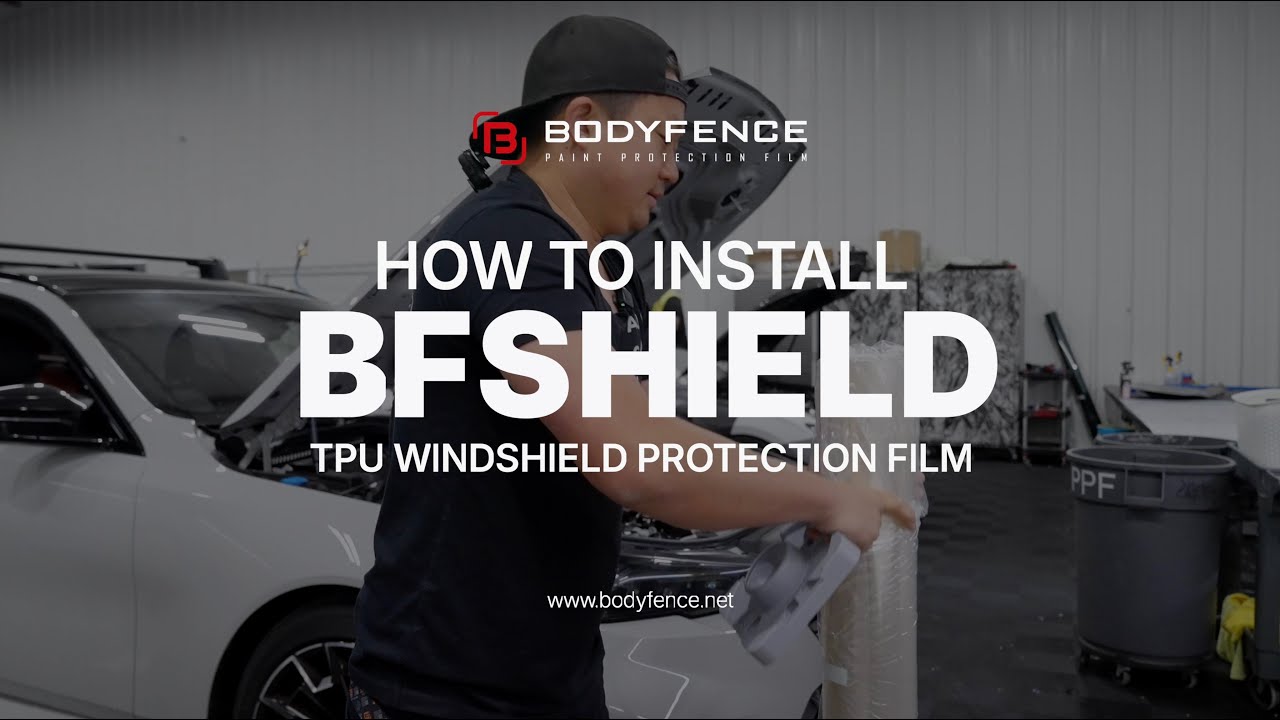 How to Install BFSHIELD - Windshield Protection Film - YouTube