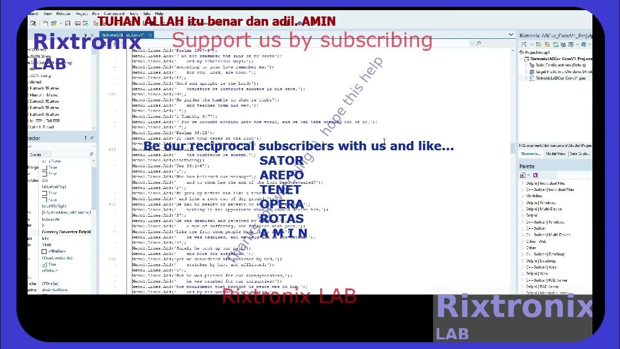 Json Http delphi currency app KM383 - YouTube