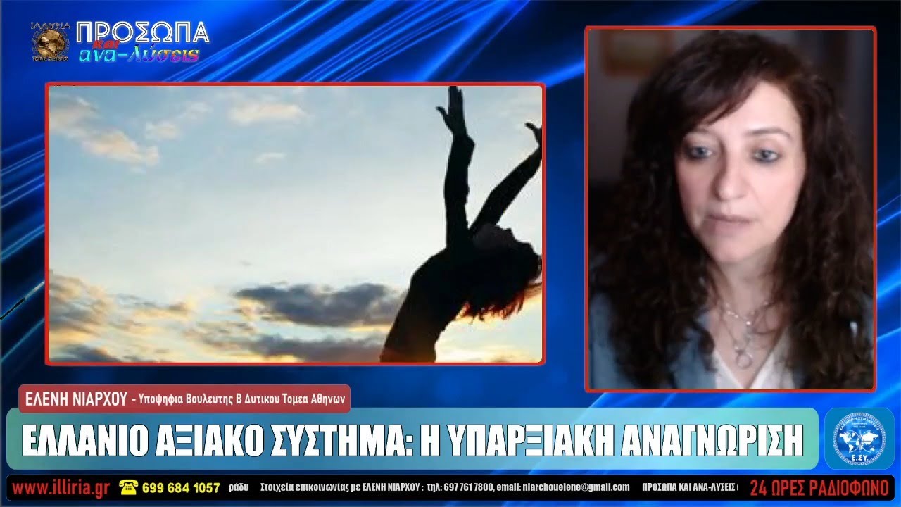 ΙΛΛΥΡΙΑ WEB TV | ΕΛΛΑΝΙΟ ΑΞΙΑΚΟ ΣΥΣΤΗΜΑ : Η ΥΠΑΡΞΙΑΚΗ ΑΝΑΓΝΩΡΙΣΗ ...