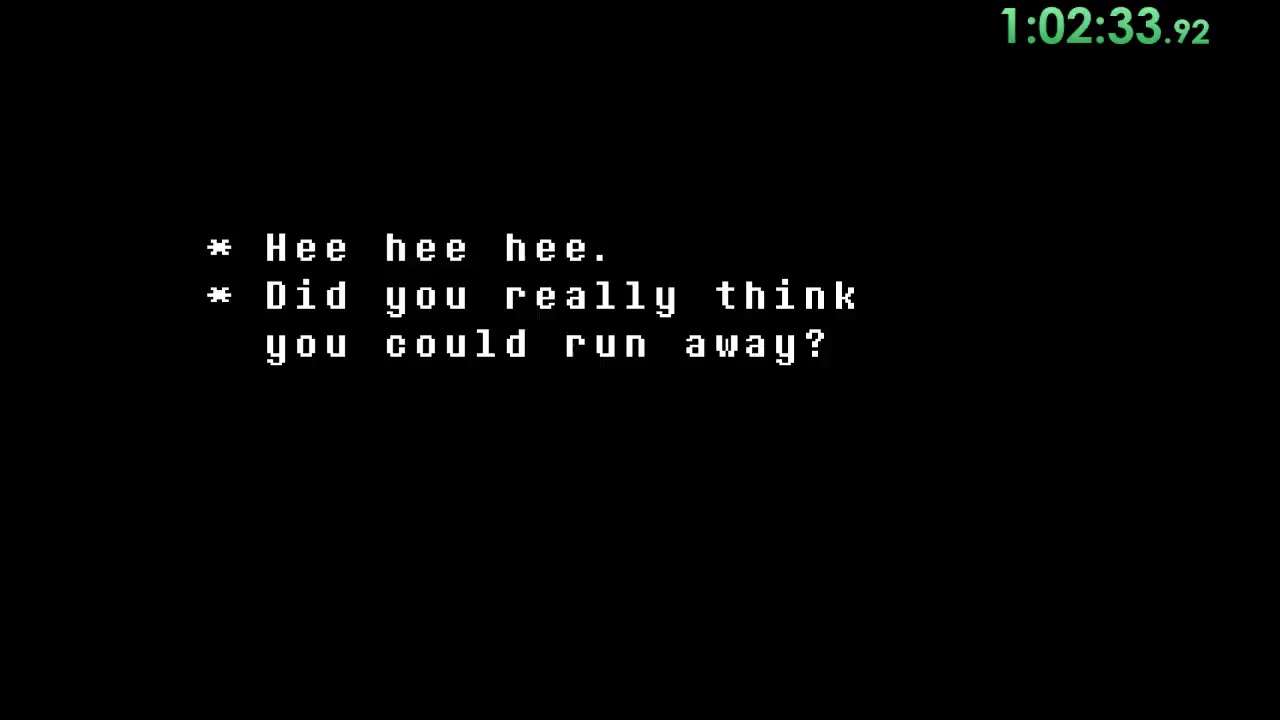 PC Crash on Undertale TPE Speedrun - YouTube