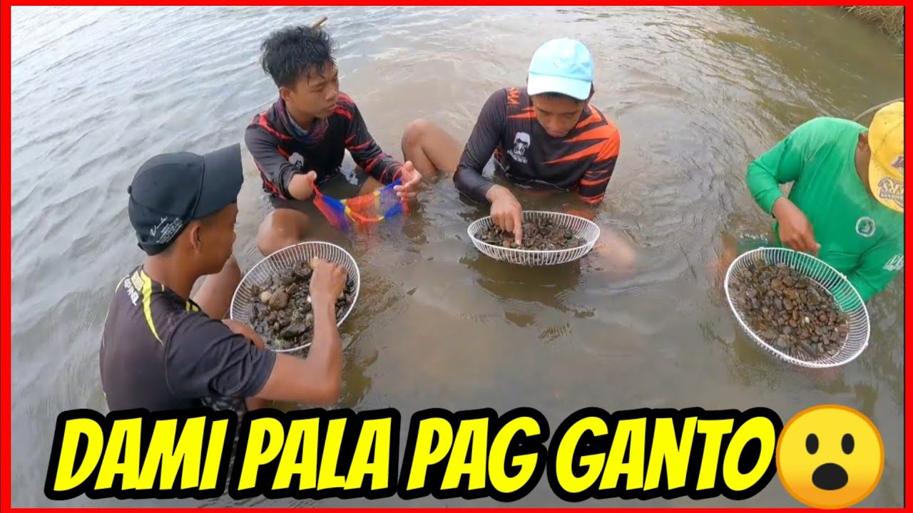 FORAGING UNNOK(FRESH WATER SHELLS) GAMIT ANG SARAPA NG ELECTRIC FAN ...