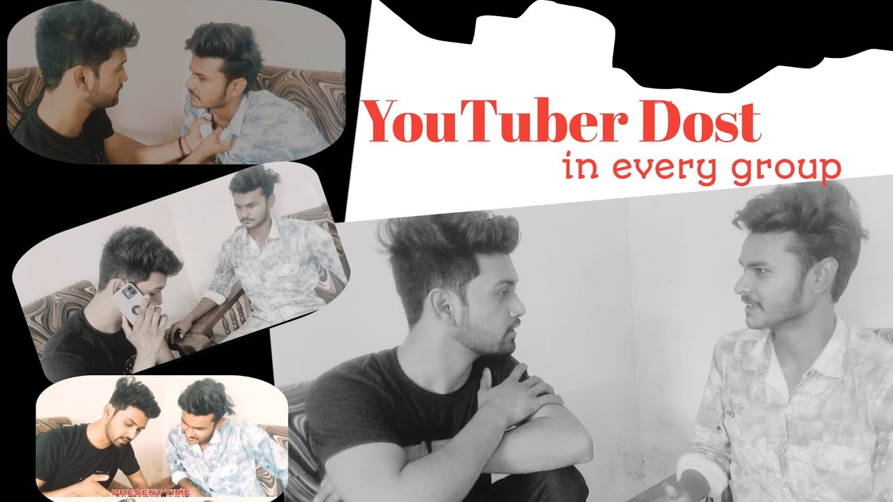 Friends...Who Wants Become A YouTuber. | Adarsh Rajput - YouTube