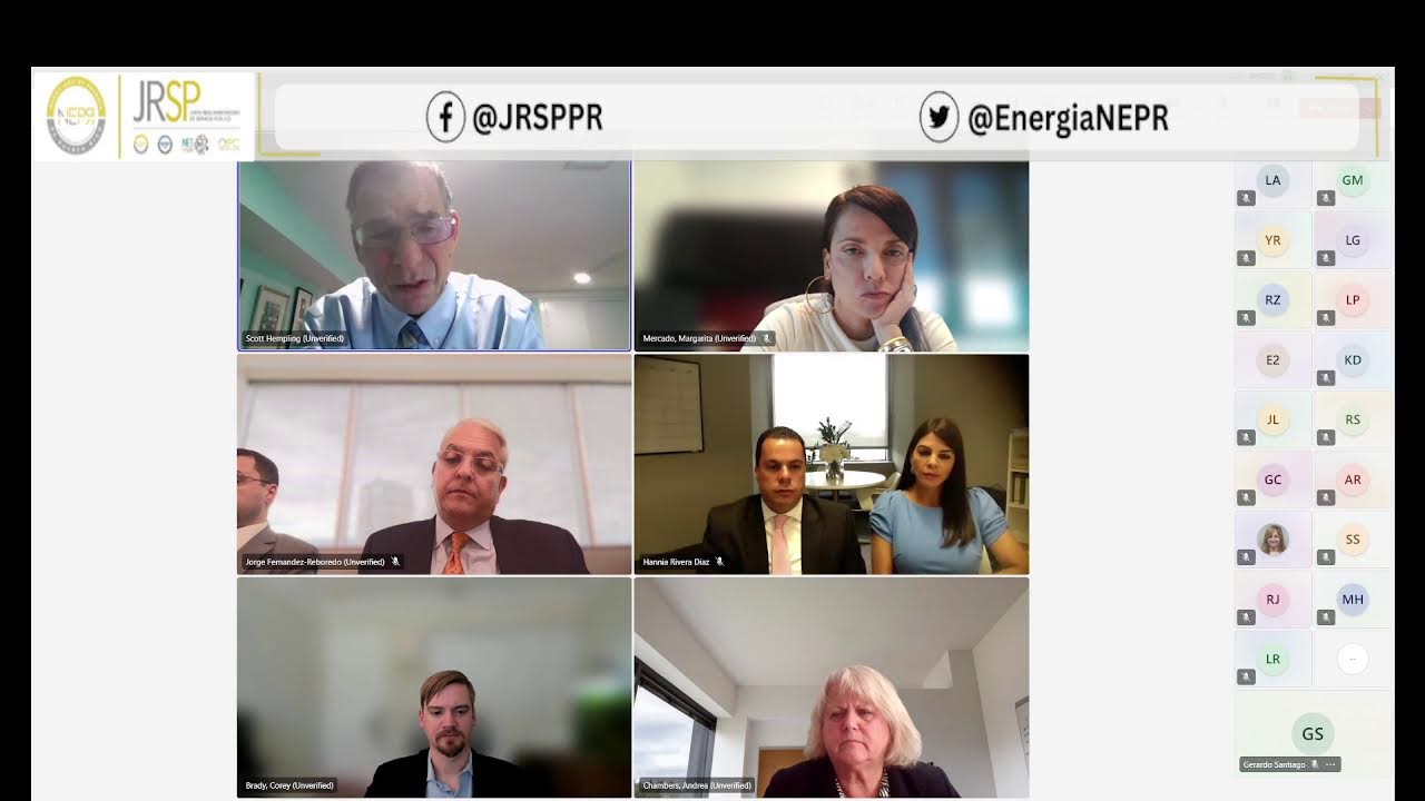 NEPR-AP-2023-0003 Virtual Technical Conference - YouTube