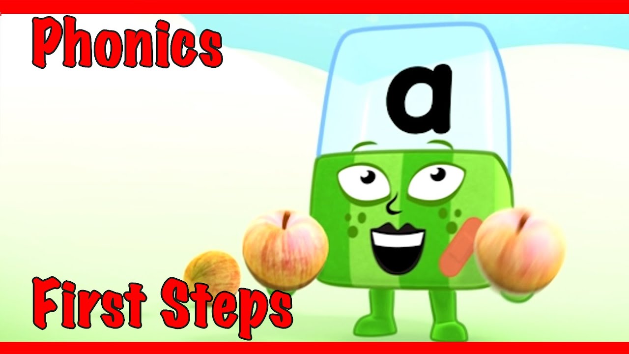 Meet The Alphablocks - Accident Prone "A" (Red Level Step 1) - YouTube