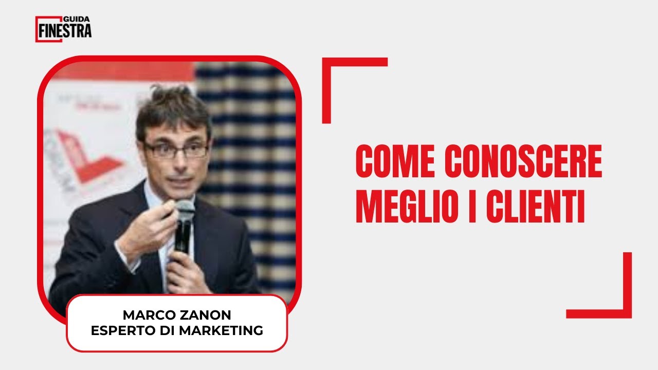 Marco Zanon Come conoscere meglio i clienti - YouTube