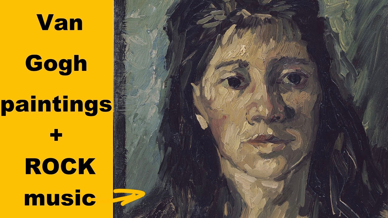 Vincent Van Gogh paintings with ROCK music background music with art ...