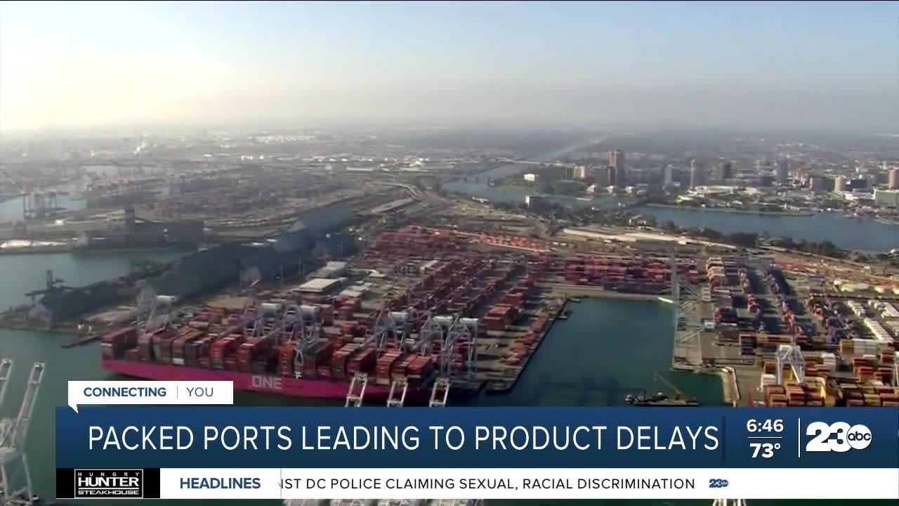 Supply delays reported due to congestion at Los Angeles, Long Beach ...