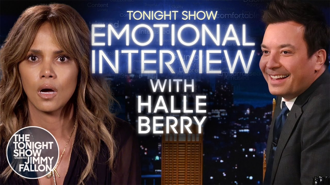 Emotional Interview with Halle Berry | The Tonight Show Starring Jimmy ...