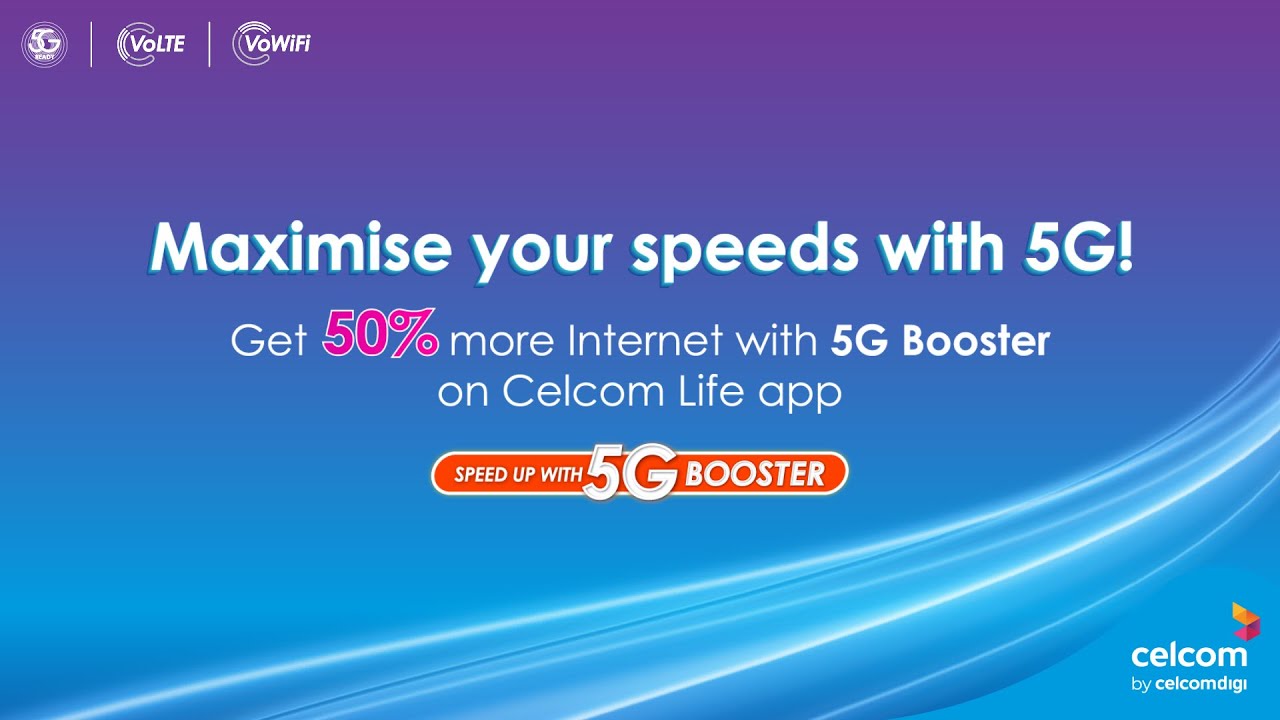 Maximise your Internet speed with 5G Booster! - YouTube