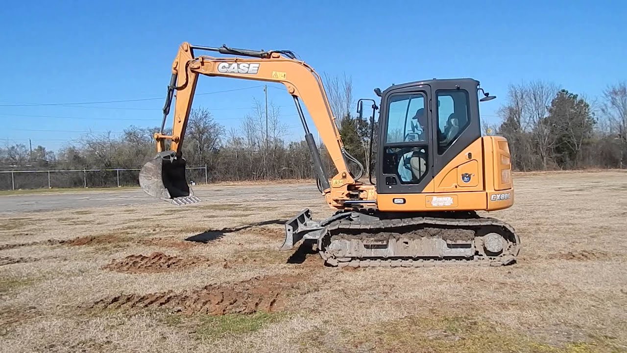2014 CASE CX80C EXCAVATOR - YouTube
