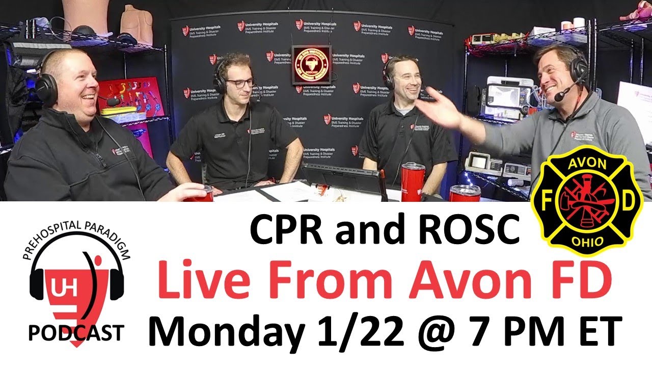 CPR and ROSC for EMS Live, Part 4 - YouTube