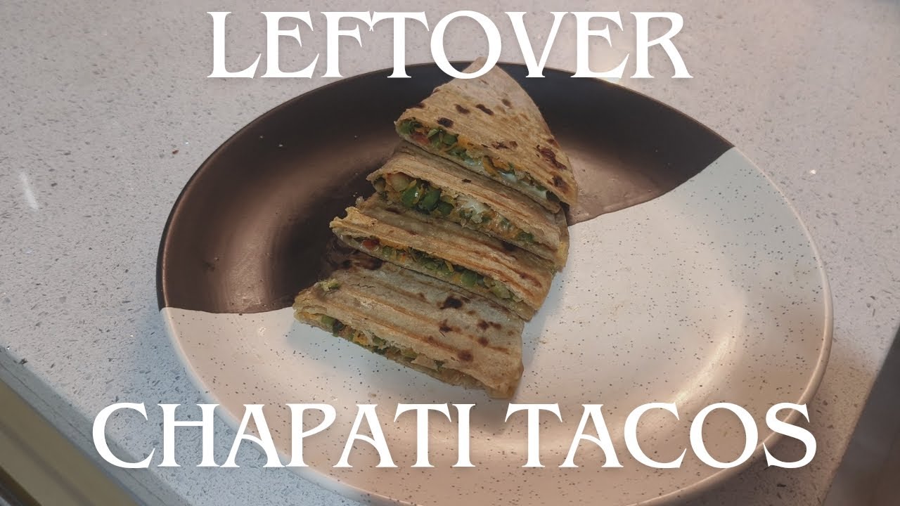 Leftover grilled chapati tacos | easy to make | Just 5 mins | - YouTube