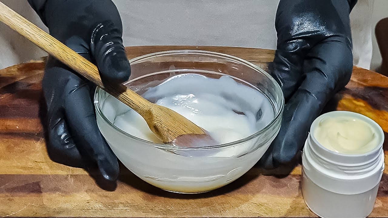 how to make face cream at home - YouTube
