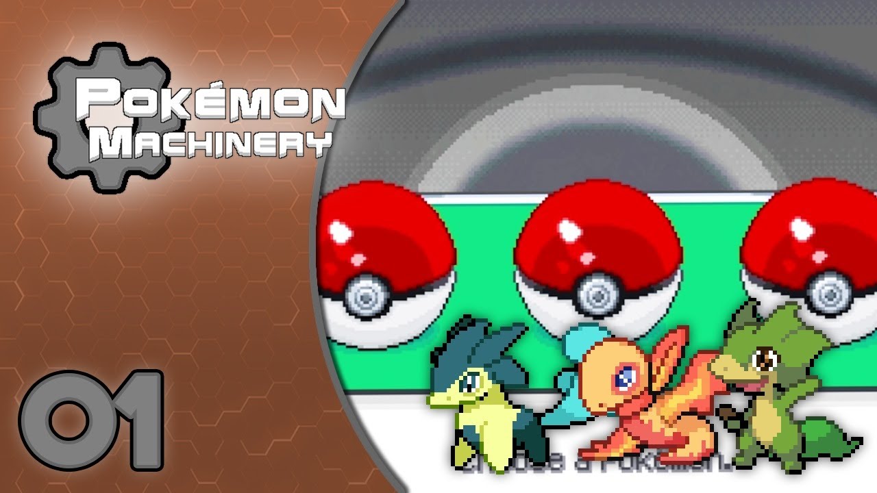 Pokémon Machinery | Part 1: FAKEMON STARTERS! - YouTube