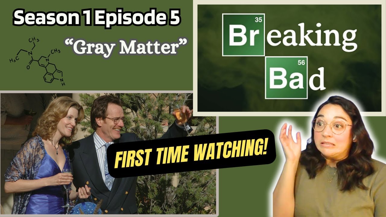 First Time Watching! BREAKING BAD 1x5 "Gray Matter" - YouTube