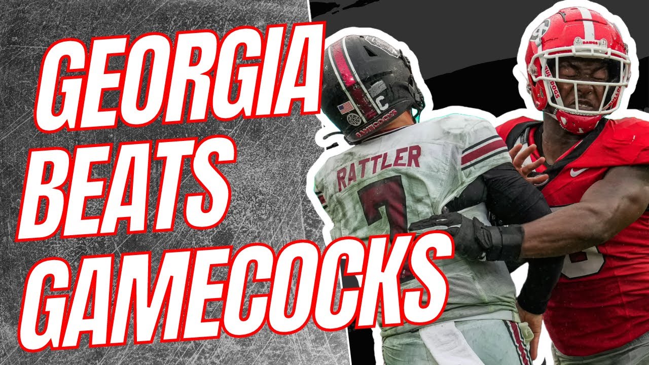 Georgia Beats South Carolina | Dawgs Shutdown Gamecocks in Second Half ...