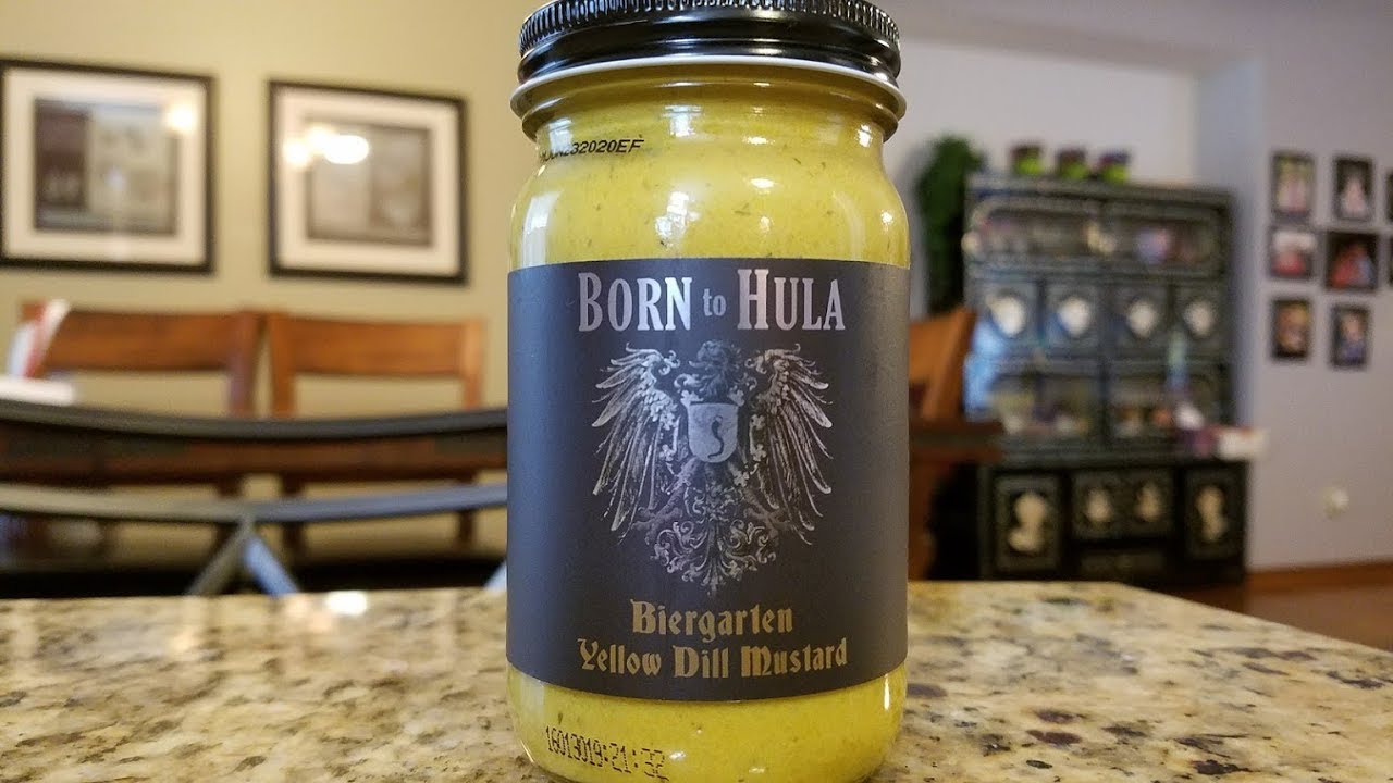 Born To Hula "Biergarten Yellow Dill Mustard" Review - YouTube