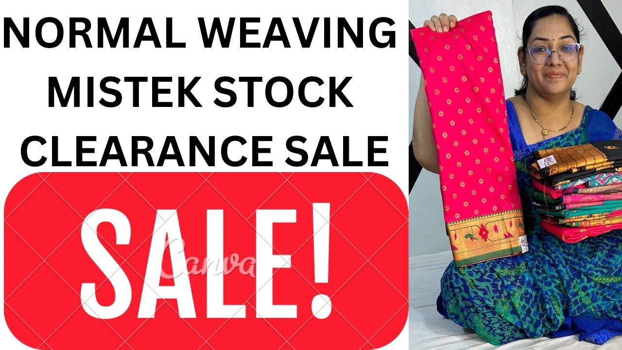 NORMAL WEAVING MISTEK |SareespecialDiscountonPaithani|7498428744 # ...