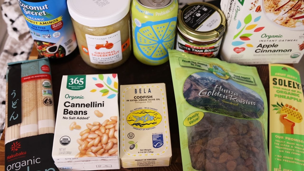 WHOLE FOODS GROCERY HAUL! 10 of my favorite foods - YouTube