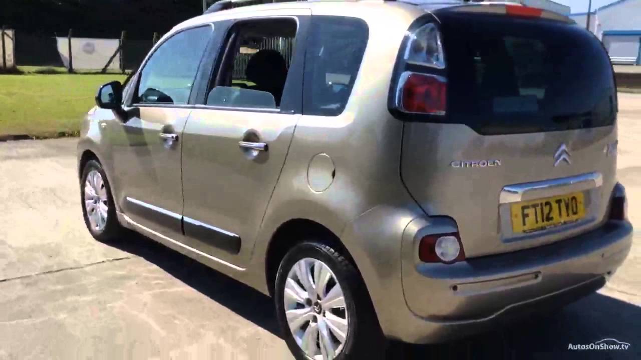 CITROEN C3 PICASSO EXCLUSIVE EGS BEIGE/BUFF 2012 - YouTube