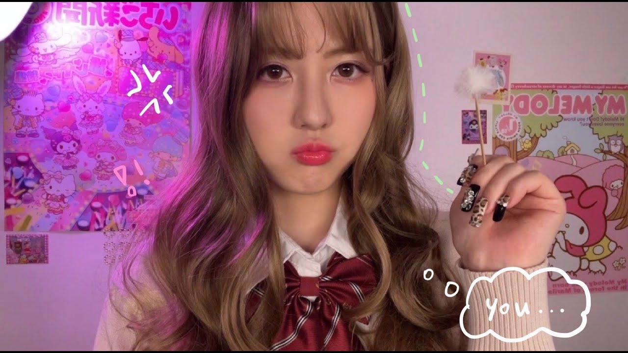 ASMR Jealously gyaru chan-⭐️! GAL gf's ear cleaning RP🌺 - YouTube