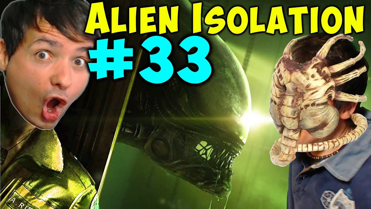 ALIEN ISOLATION - Blind Horror Playthrough Pt 33 - OMG EGGS! - YouTube