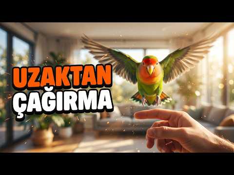 Kuş Uzaktan Çağırma Eğitimi Nasıl Öğretilir? - Kuş Ele Çağırma Eğitimi