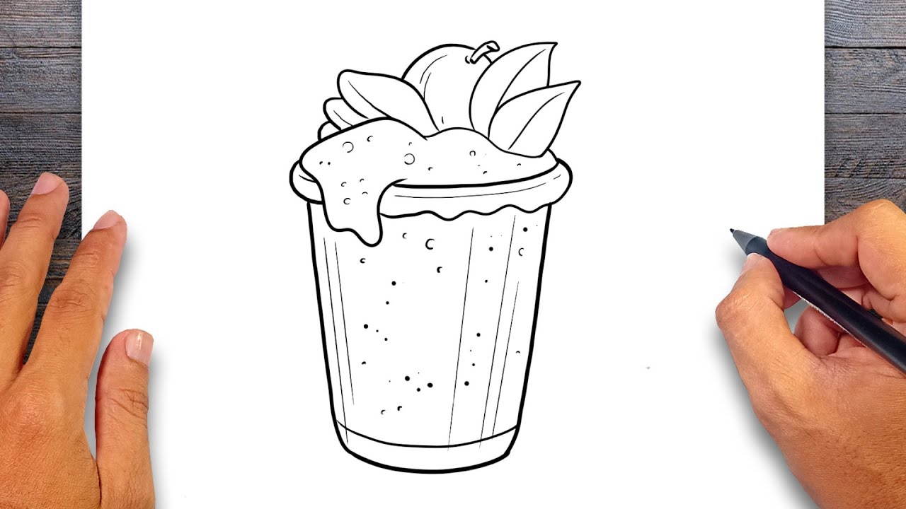 How to draw Mango Lassi - YouTube