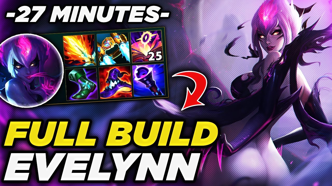 Evelynn, but I Have 6 Items When the Enemies Only Have 3! - YouTube