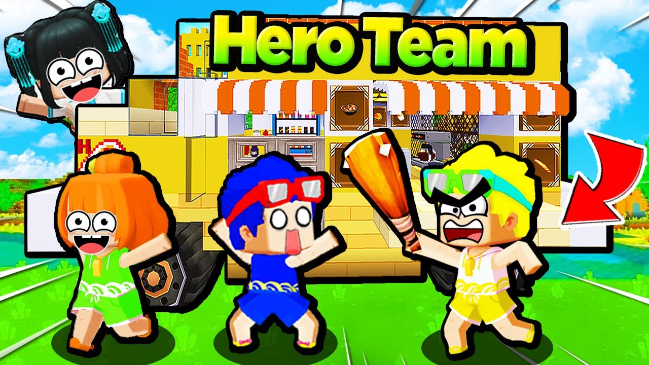 MINI WORLD TIỆM ĐỒ ĂN BẤT ỔN #1: MRVIT LẦN ĐẦU BÁN HÀNG CHO HERO TEAM ...