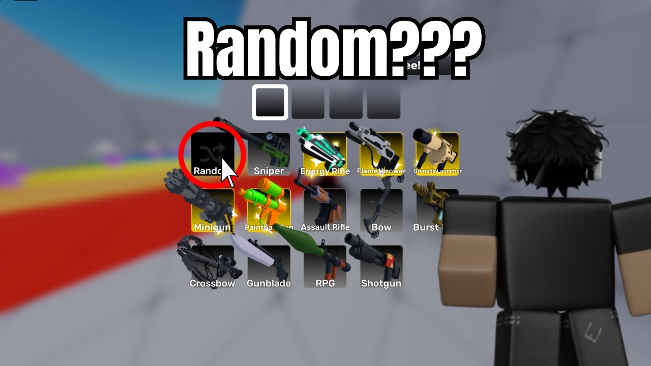 I Used RANDOM Loadout in Roblox Rivals… - YouTube