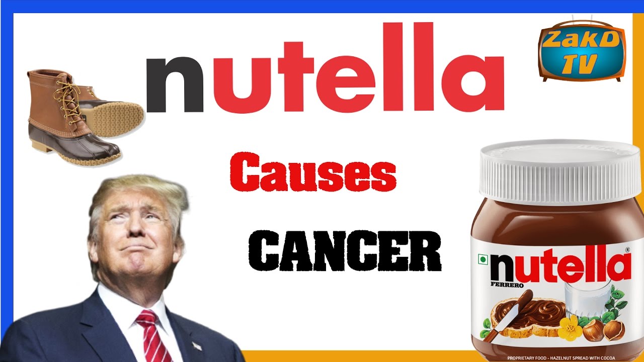 Nutella causes cancer? Other stories to blow your mind - YouTube