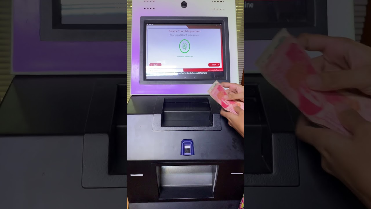 Bulk Cash Deposit Kiosk - YouTube