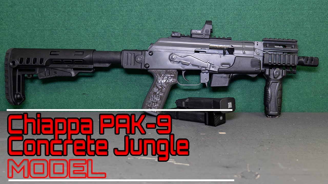 Chiappa Pak-9 Concrete Jungle 9x21 - YouTube