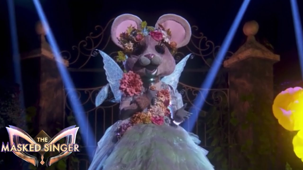 Mouse singing “Get Here“ by Oleta Adams/ THE MASKED SINGER SEASON 3 ...