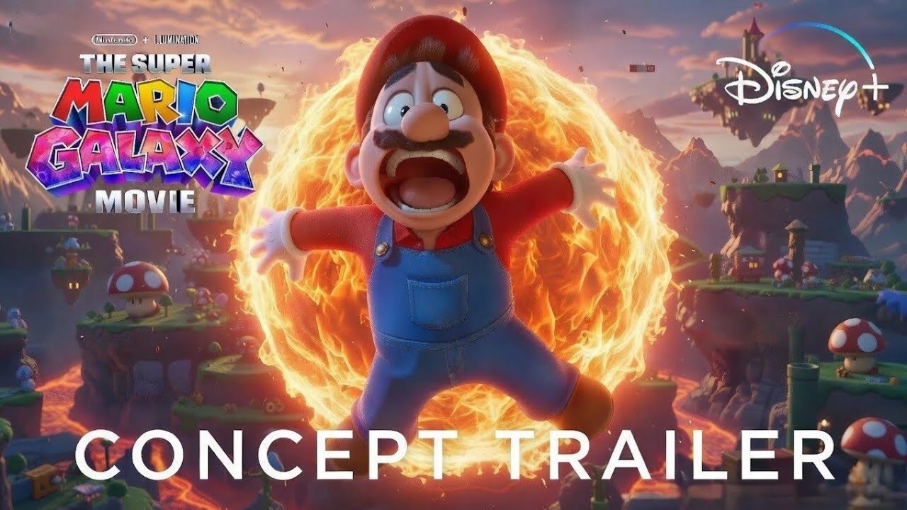 The Super Mario Galaxy Movie (2026) – Official Title Reveal Trailer ...